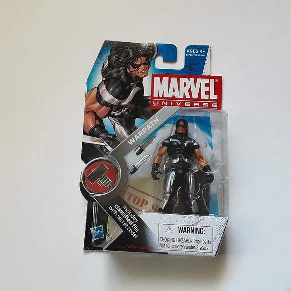 Hasbro | Toys | Marvel Universe Series 6 Warpath Action Figure Black ...